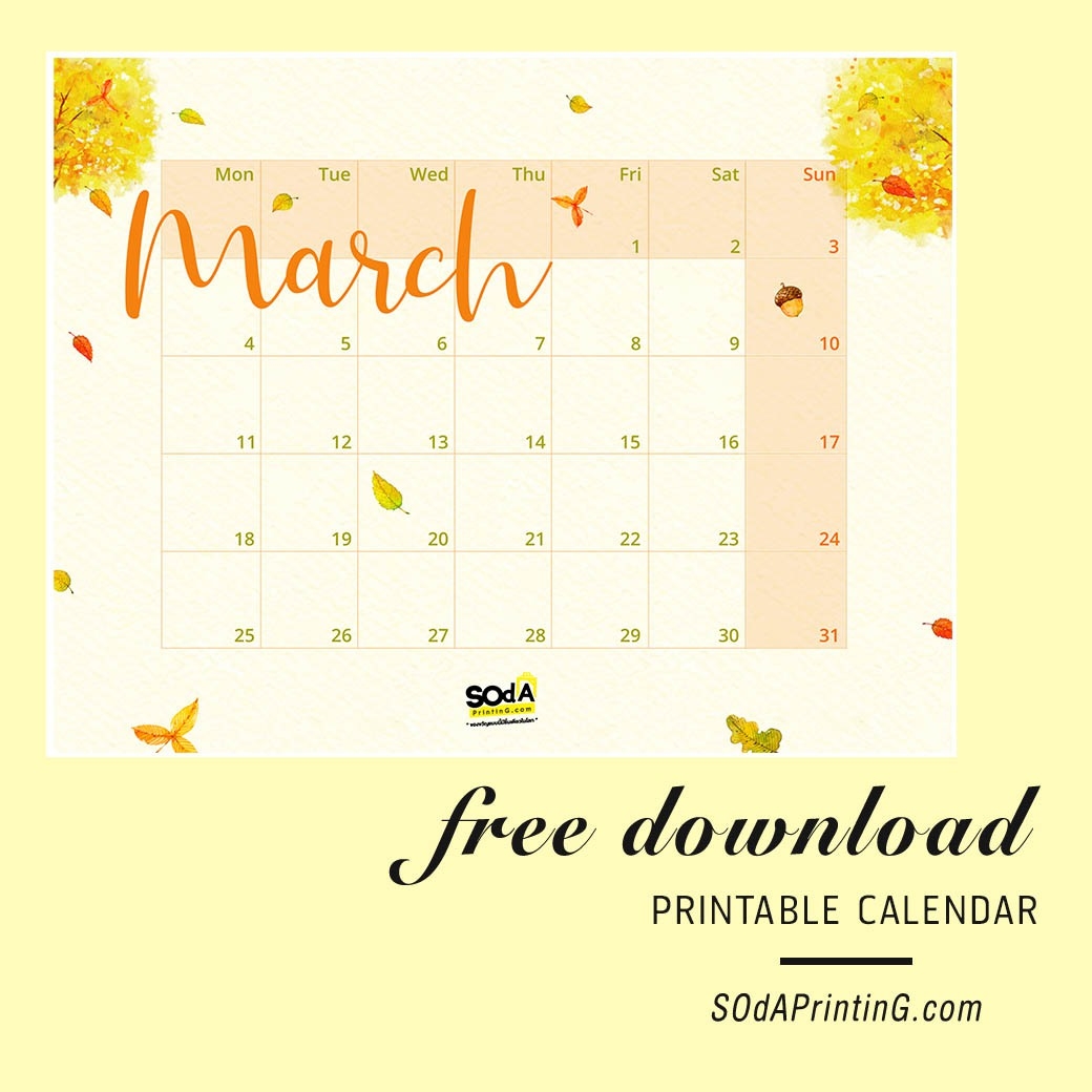 Hello March! “Download our March calendar now and start planning for a ...