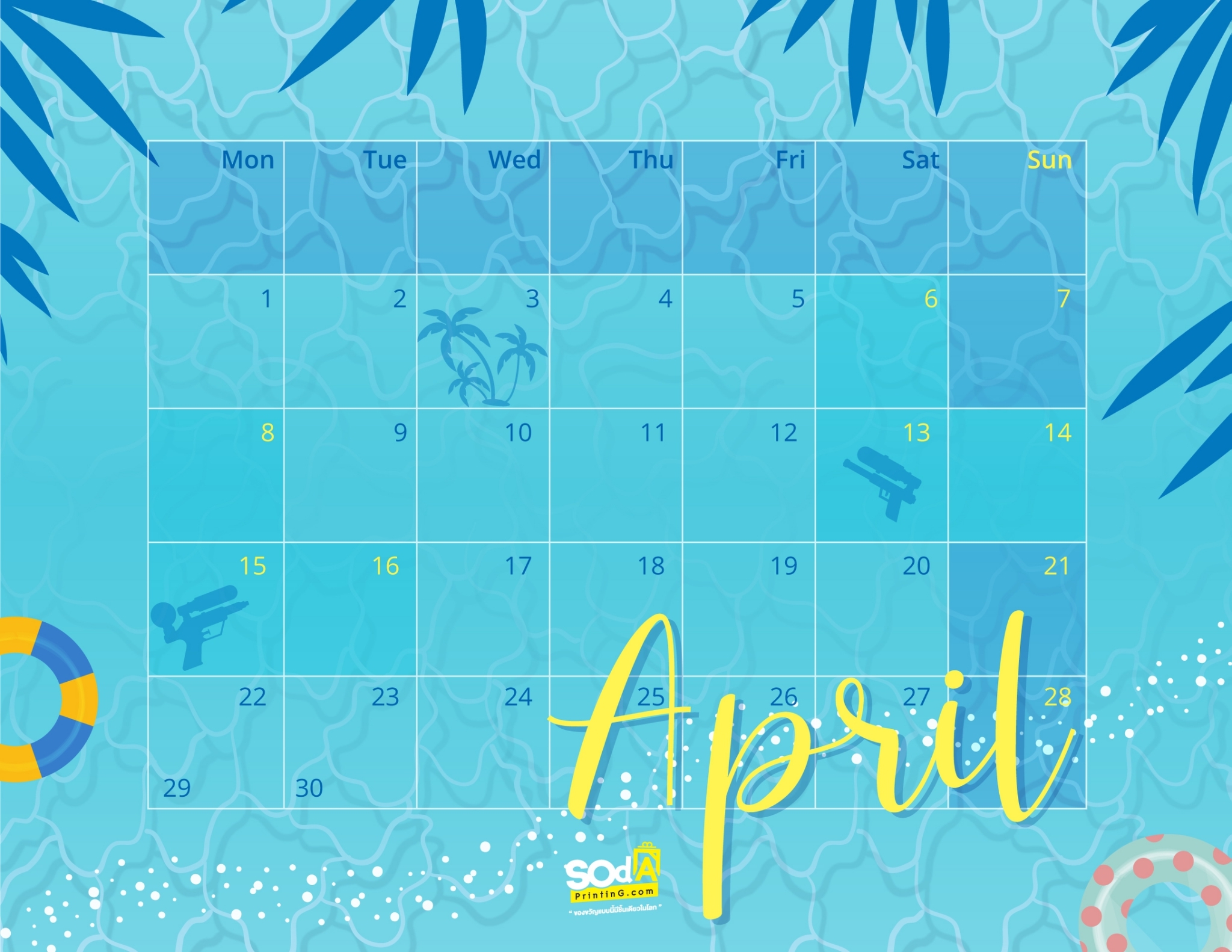 Hello April! “Download our April calendar now and start planning for a ...