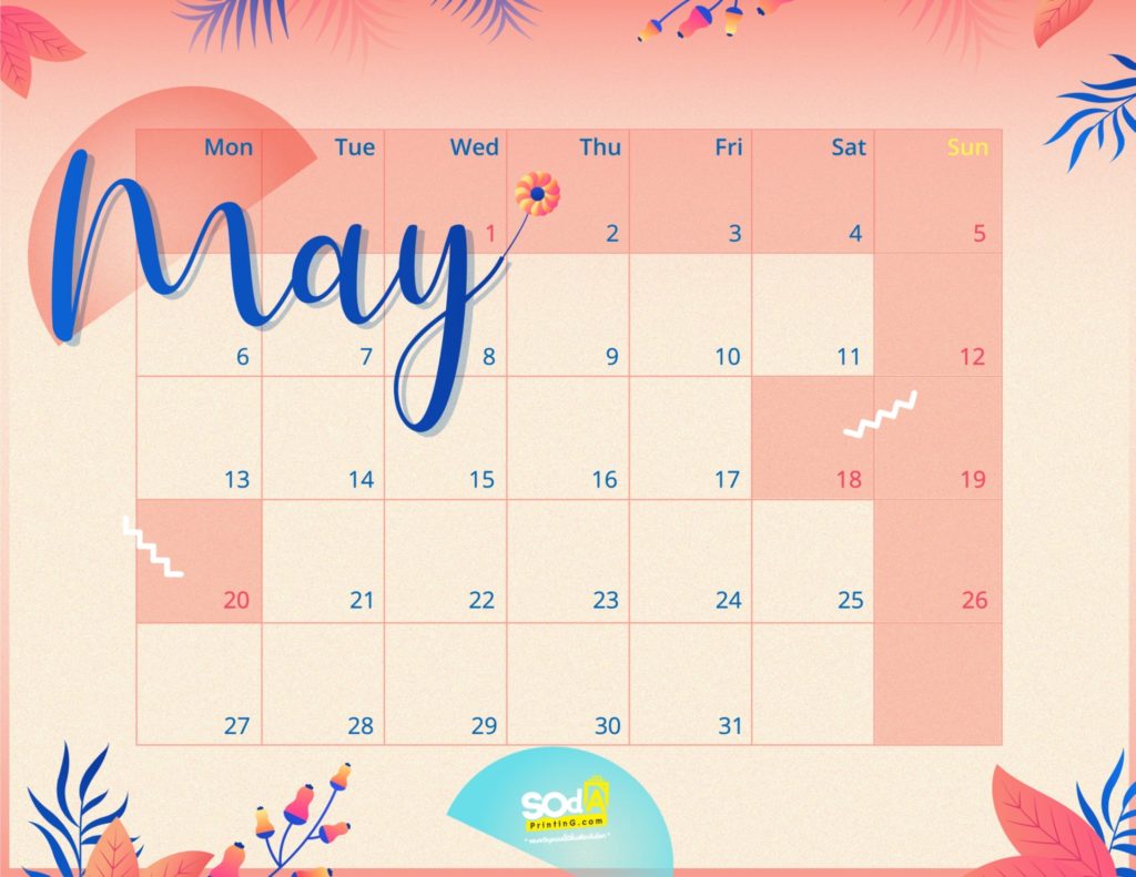 Hello May! “Download our May calendar now and start planning for a ...