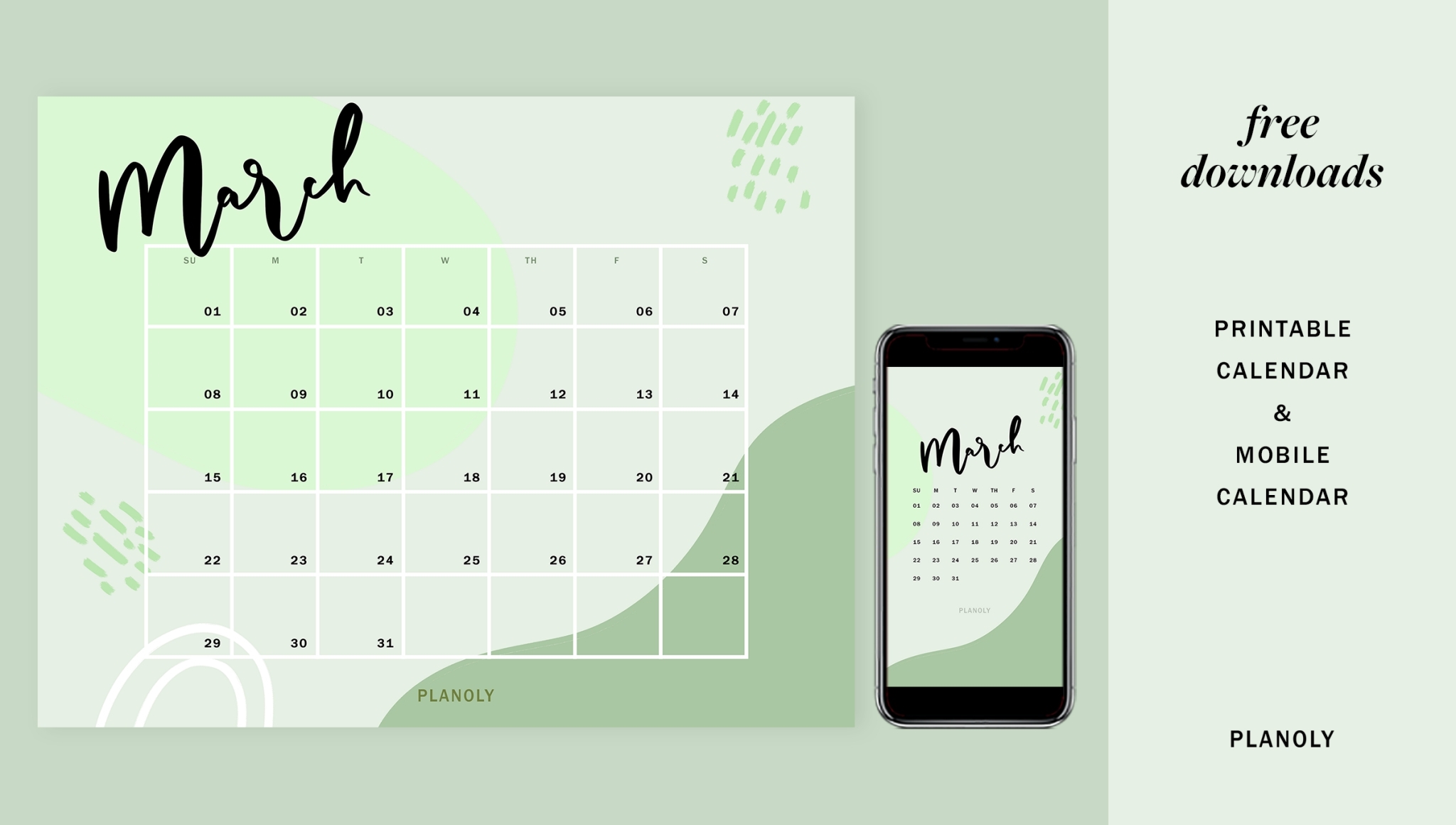Hello March “Download our March calendar now and start planning for a ...