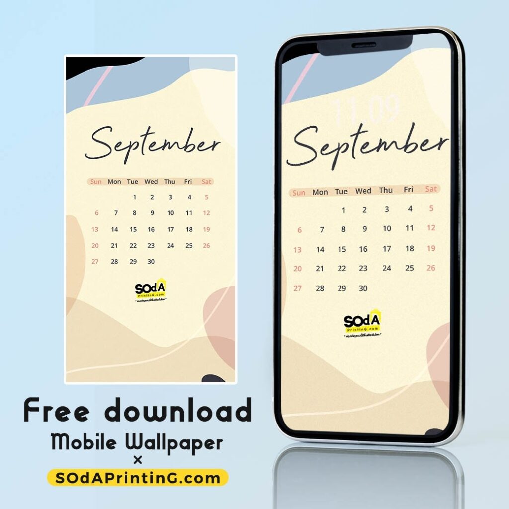 Hello September! “Download our September calendar now and start ...